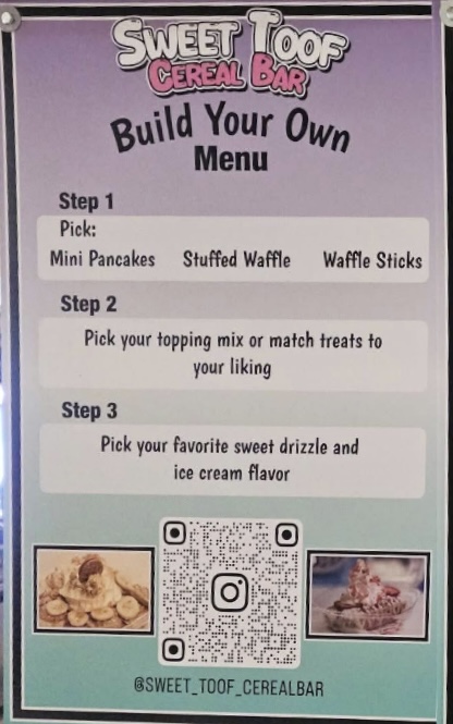 Menu – SWEET TOOF CEREAL BAR